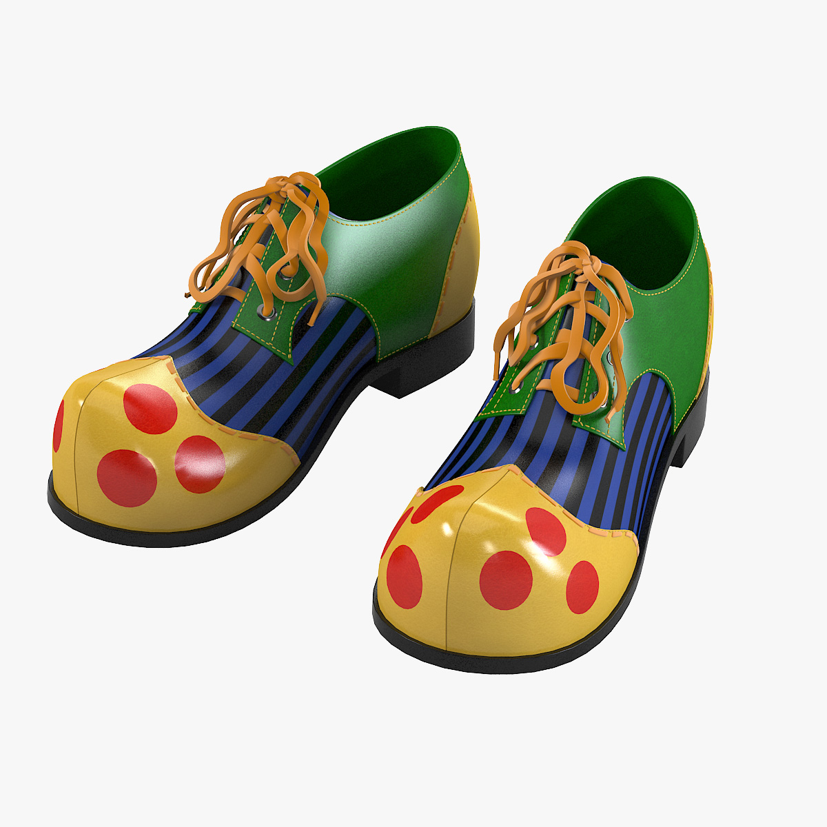 3dsmax clown shoes