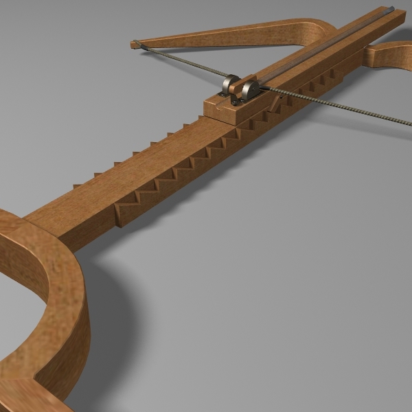 3d gastraphetes model