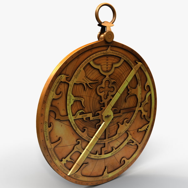 astrolabe triangulated 3d 3ds