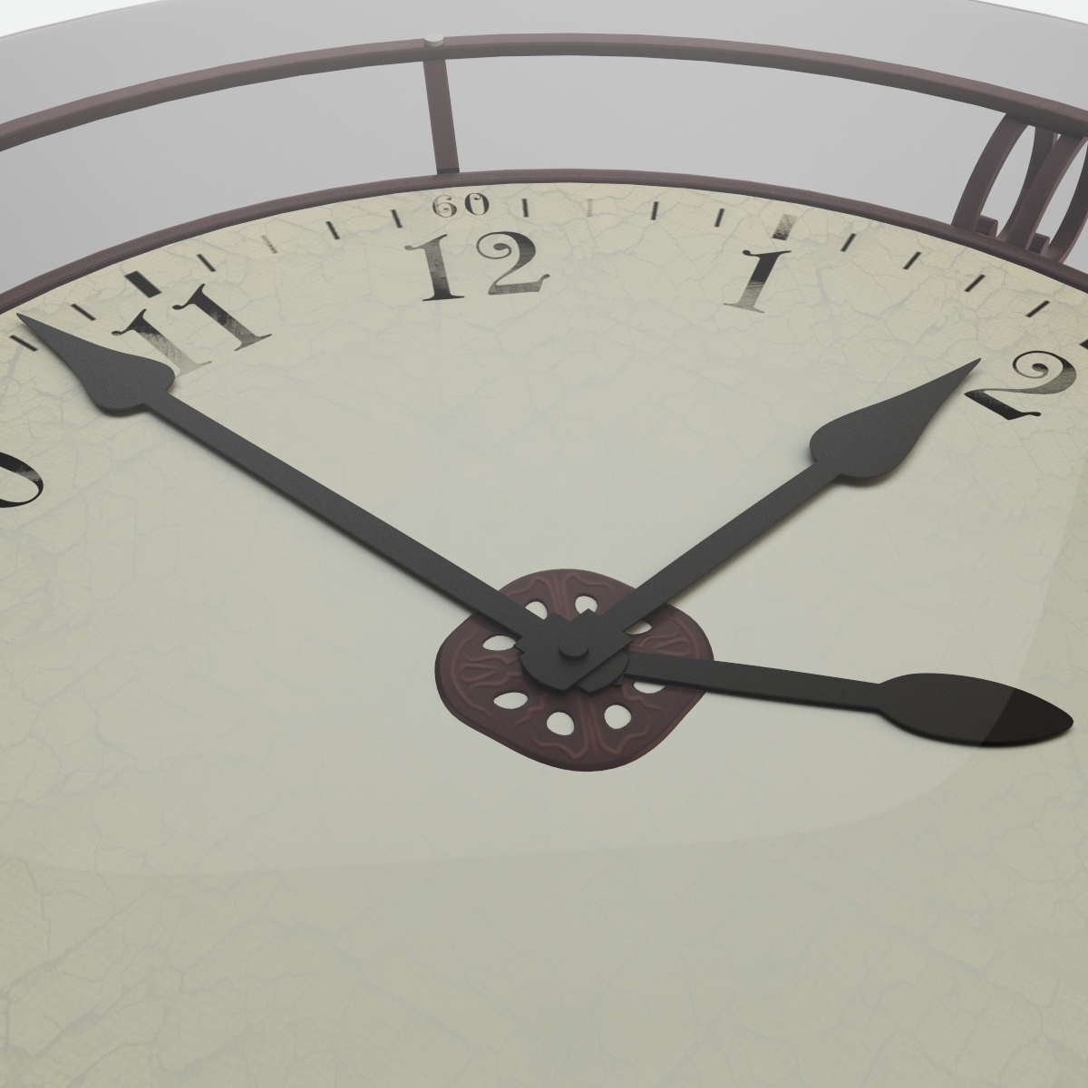 3d cocktail table clock