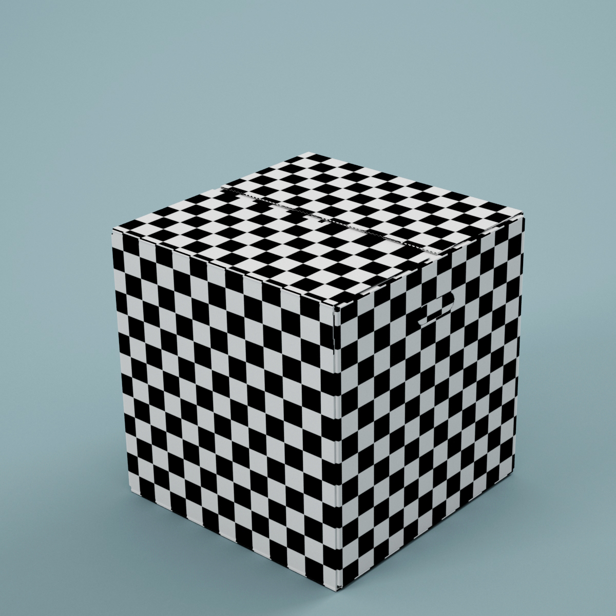 cardboard box 3d max