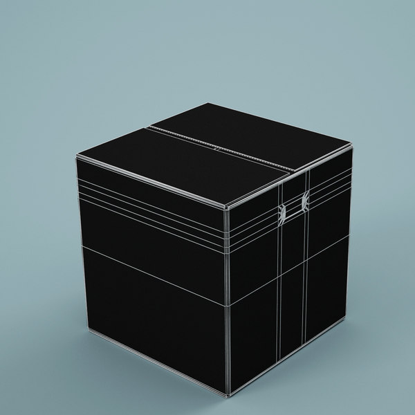 cardboard box 3d max