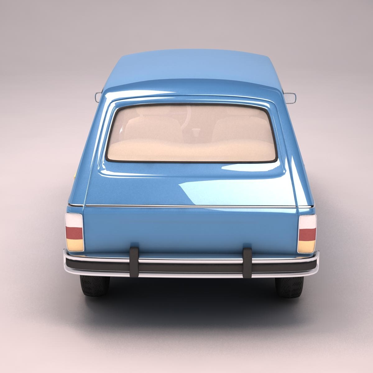 3d model renault 6