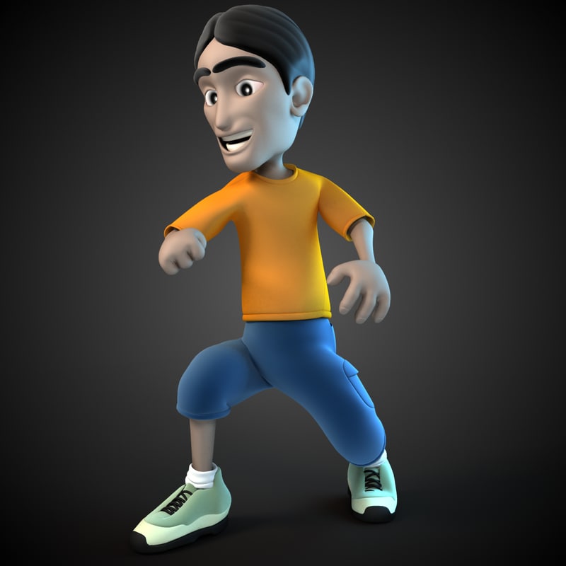 character v-ray rig 3d 3ds