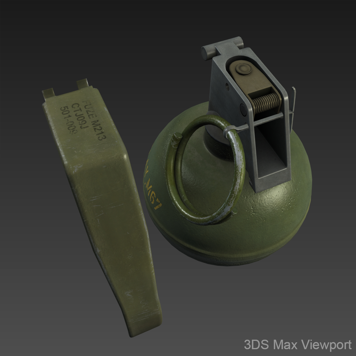 3d m67 grenade
