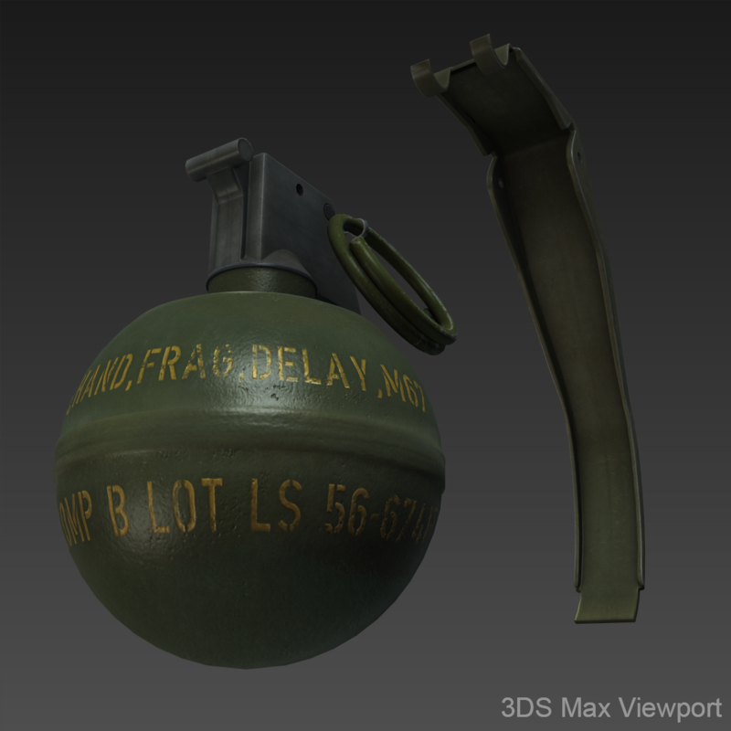 3d m67 grenade