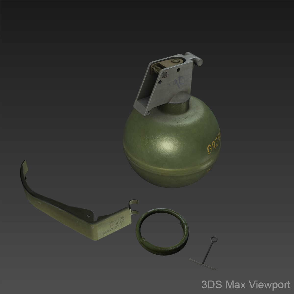 3d m67 grenade
