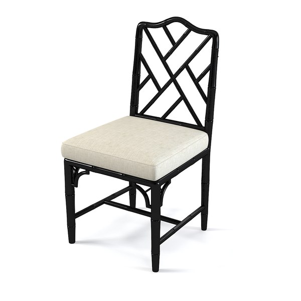 3d model chinese chippendale chair