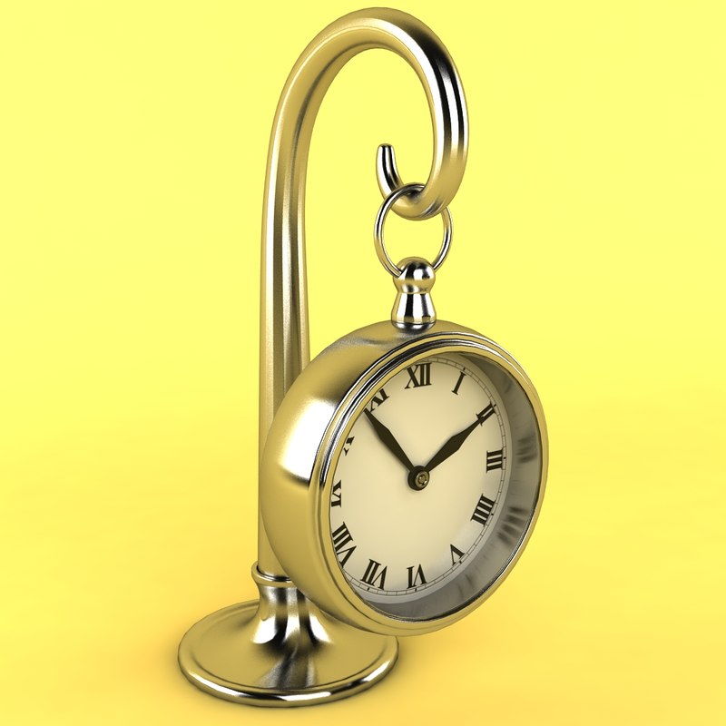 hanging clock stand 3ds