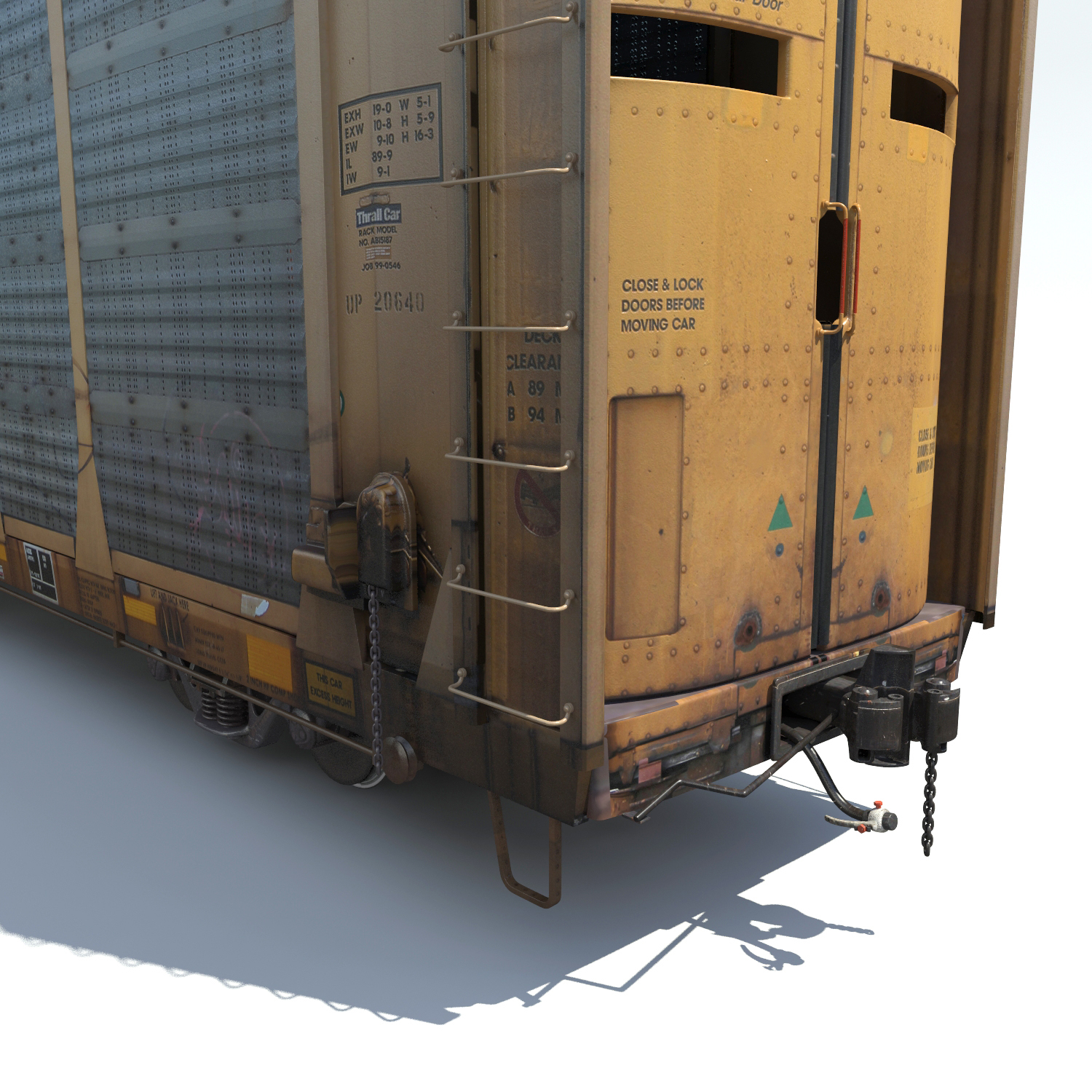 auto carrier car cargo train max