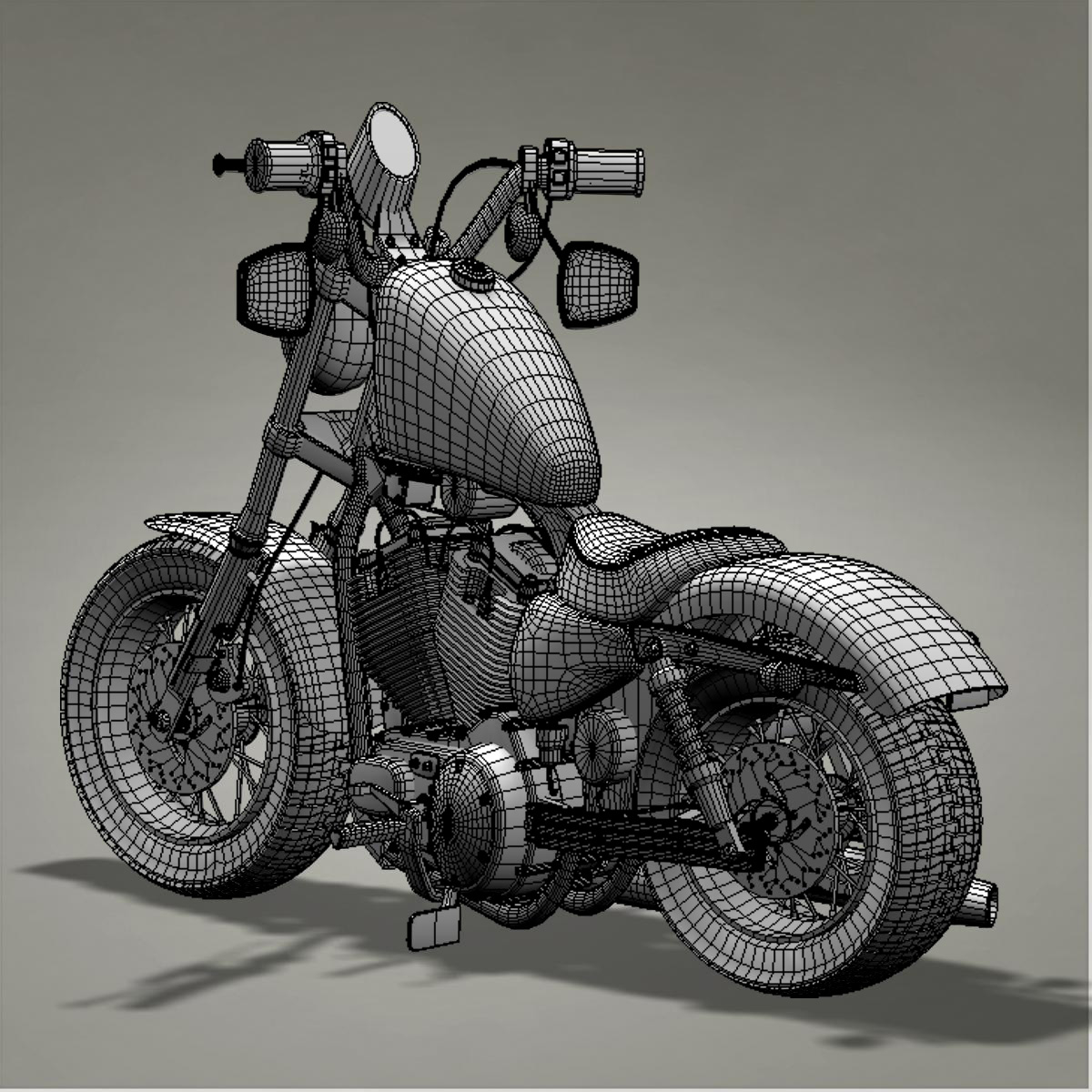 harley davidson sportster 3d 3ds