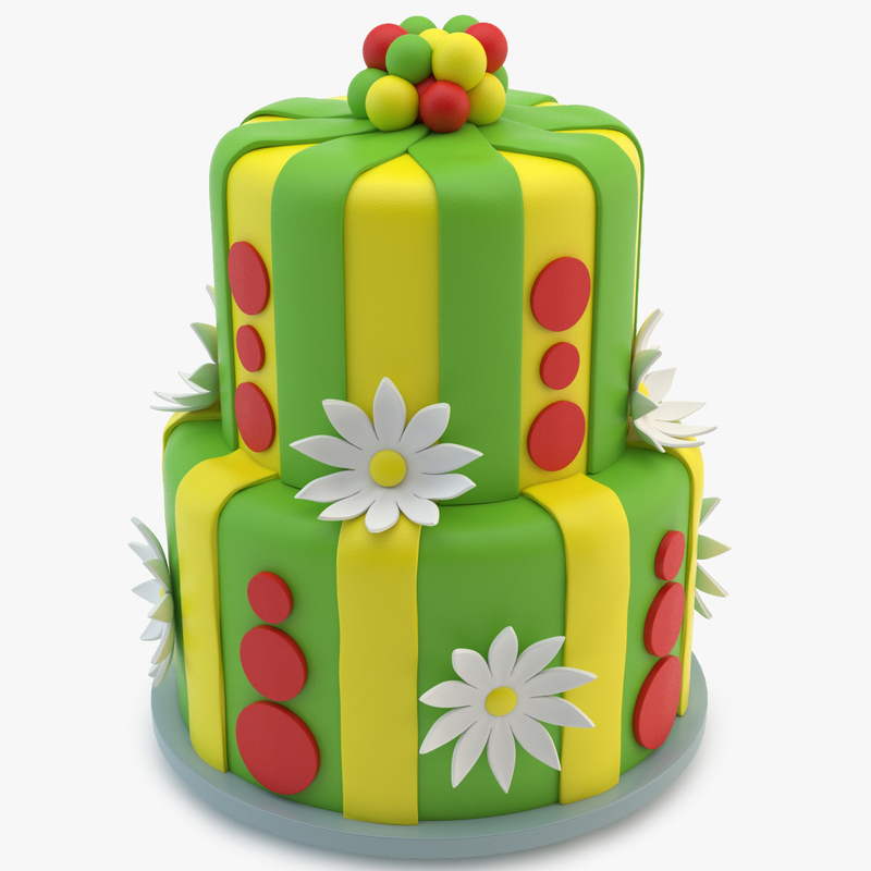 3d cake model