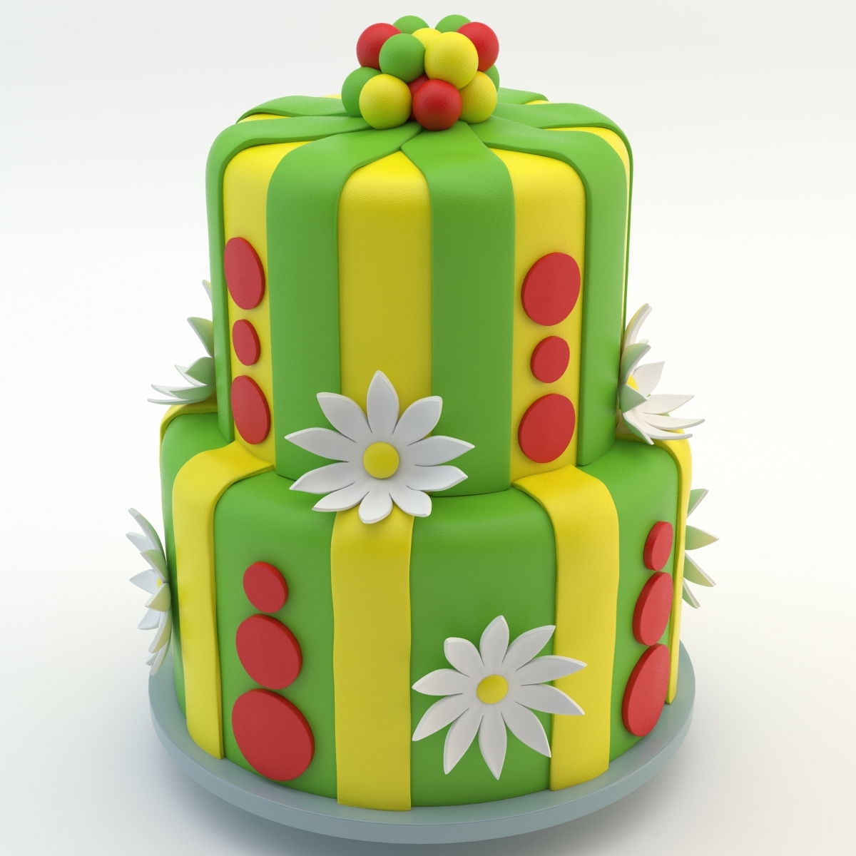 3d cake model