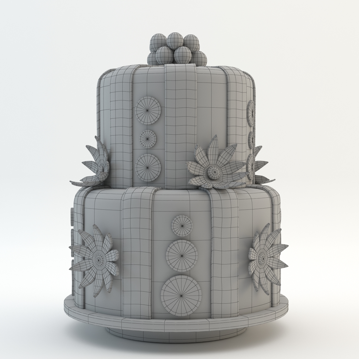3d cake model