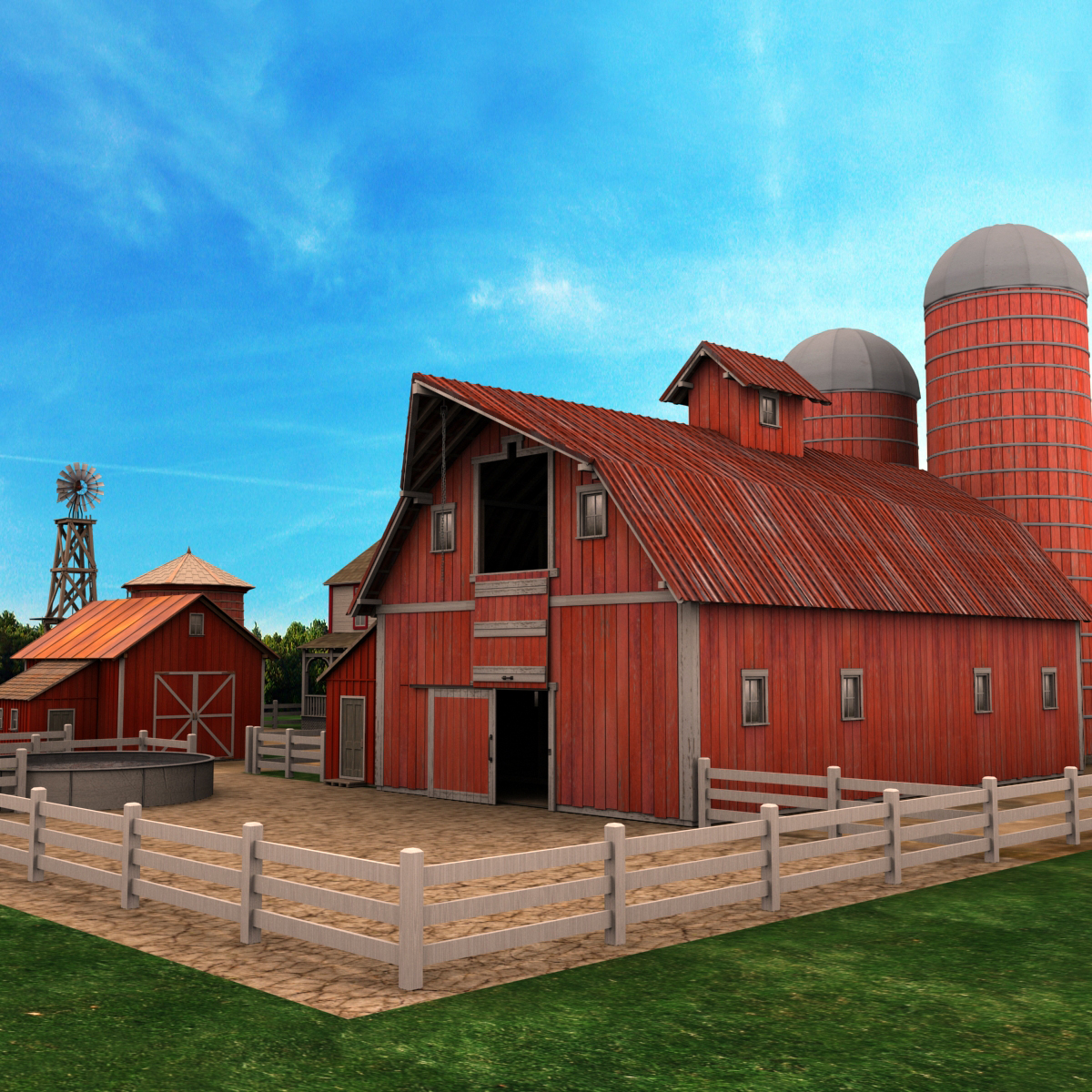 farm house model
