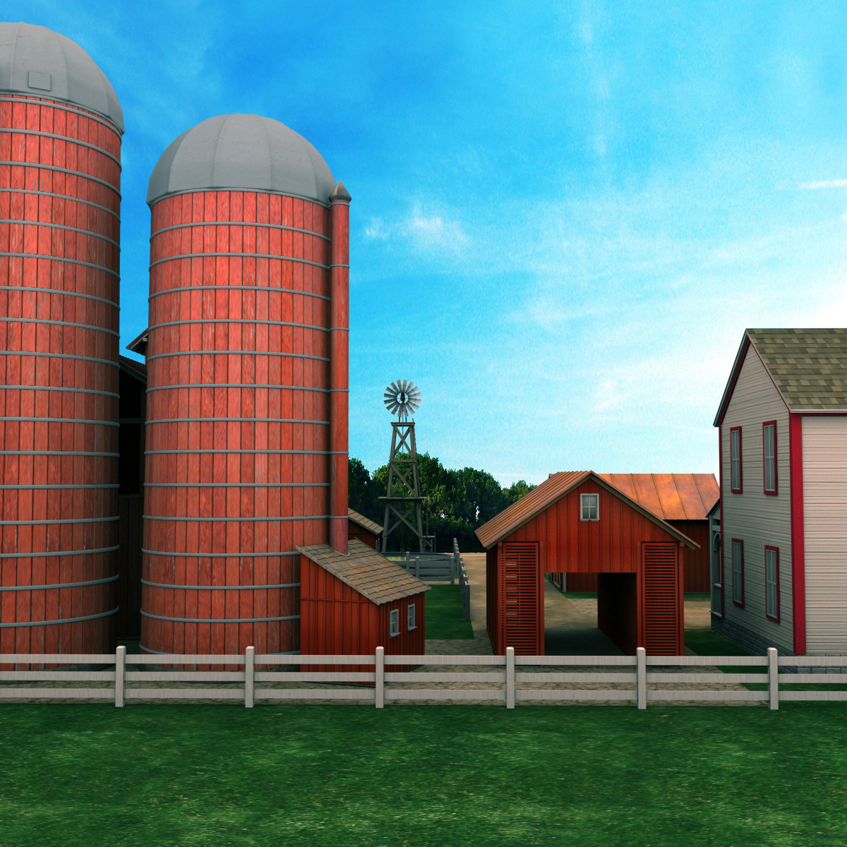 farm house model