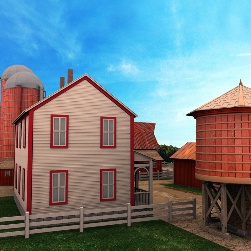 farm house model