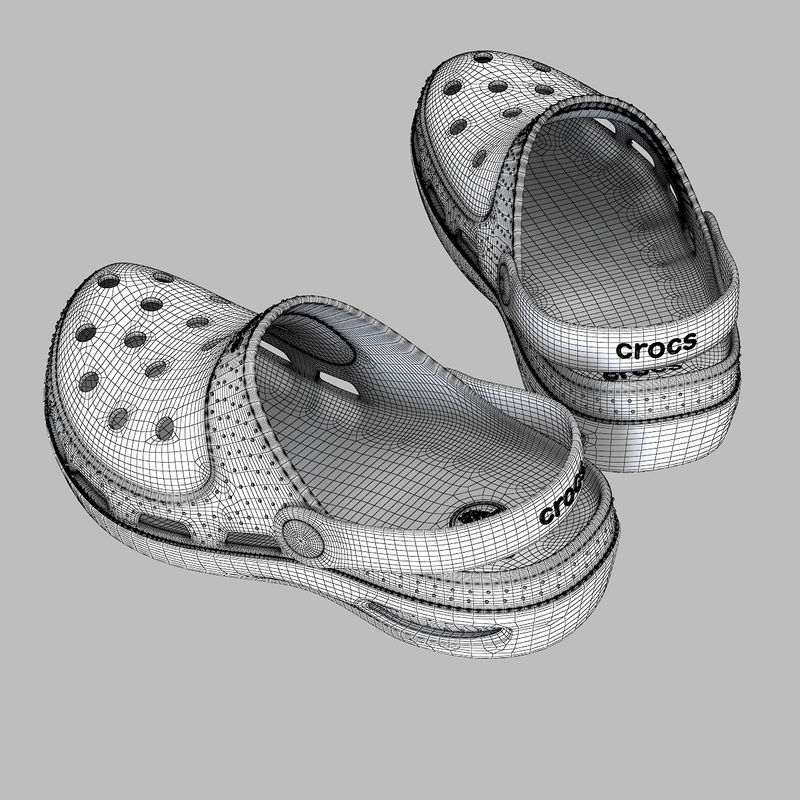 3d crocs shoes