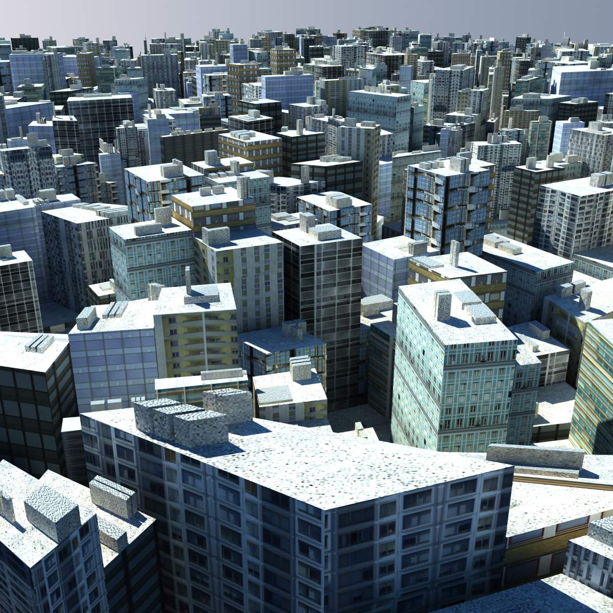 modelo 3d Ciudad Low Poly - TurboSquid 785137