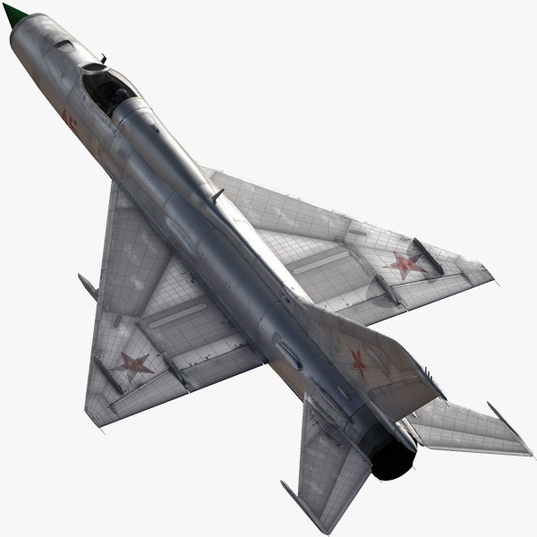 Mikoyan-Gurevich MiG-21 3D Models for Download | TurboSquid