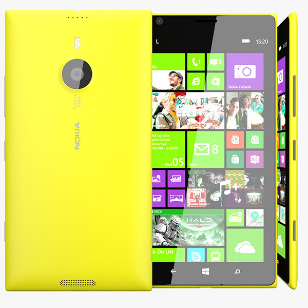3d model nokia lumia 1520