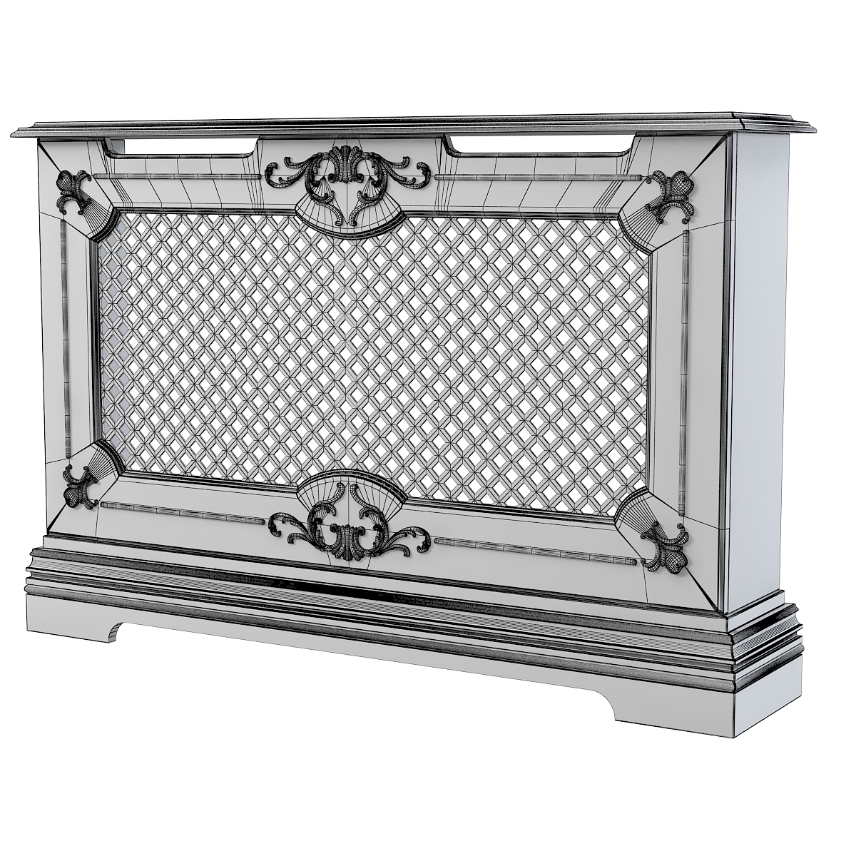 obj radiator screen