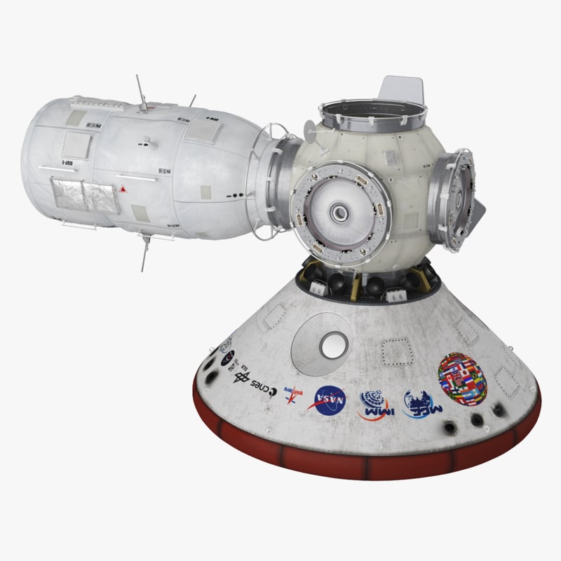 modelo 3d Módulos espaciales - TurboSquid 798133