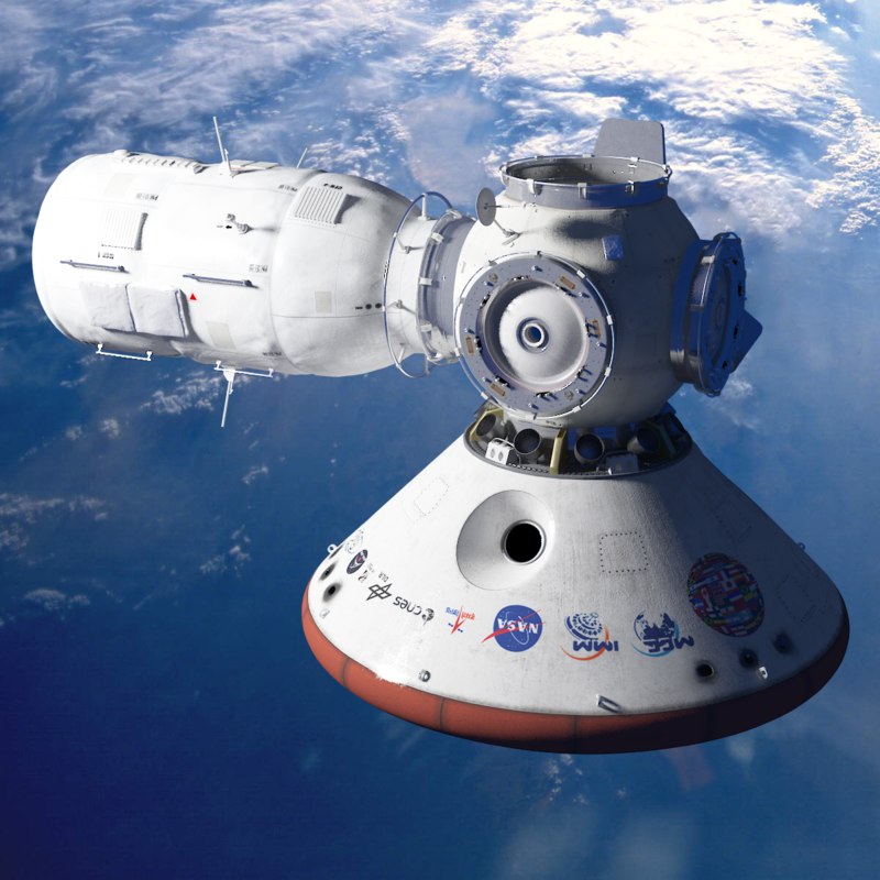 3d max space modules