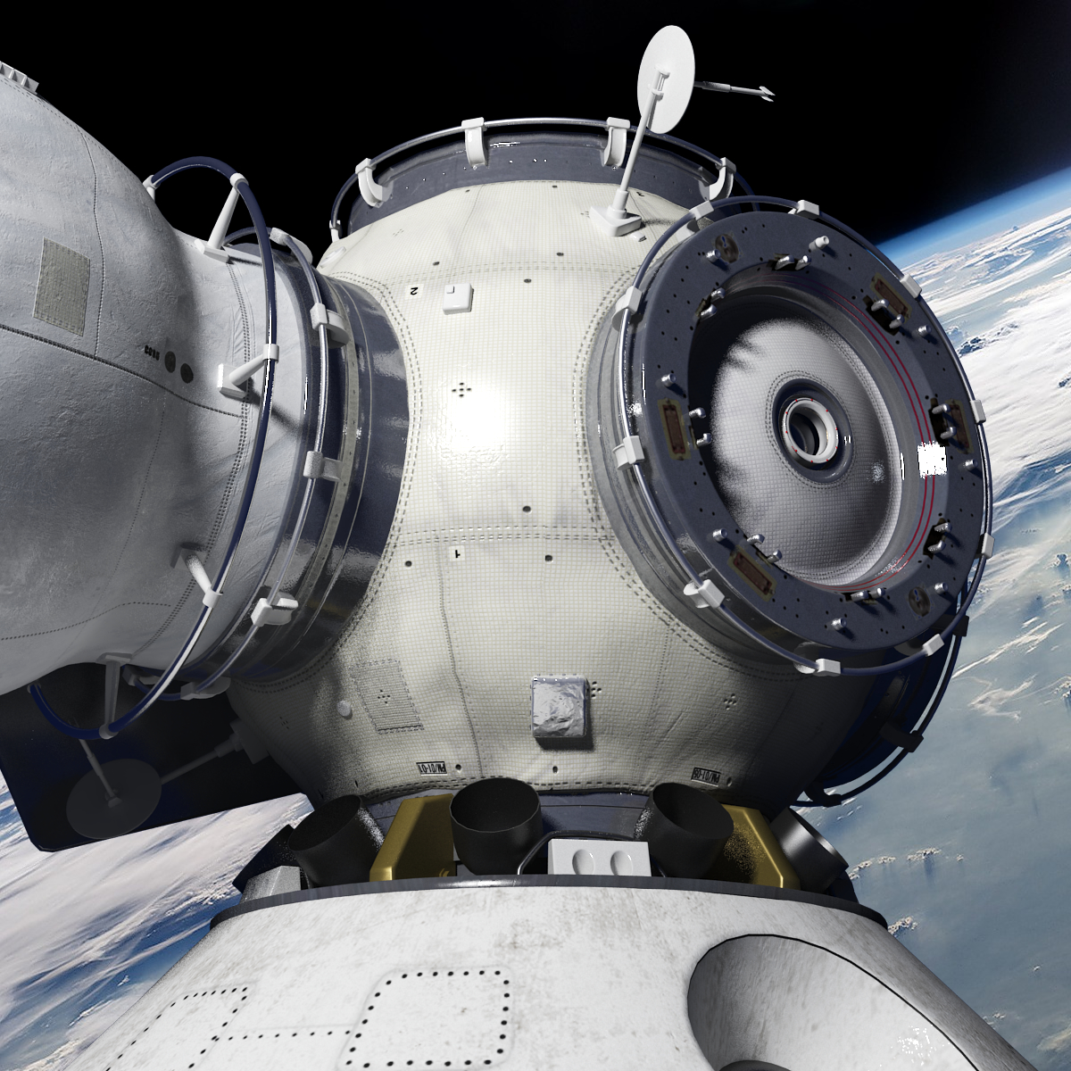 3d max space modules