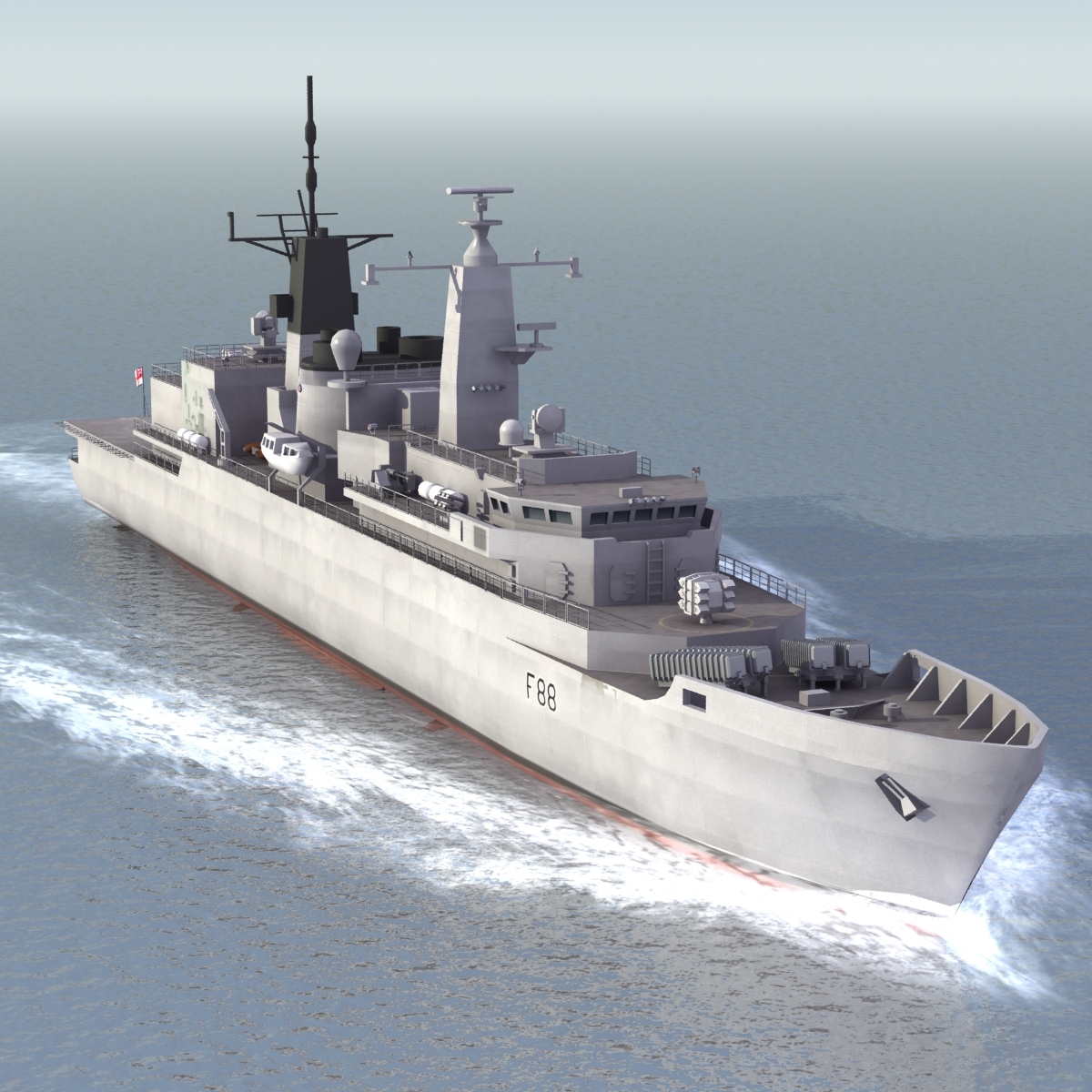 type 22 frigate max