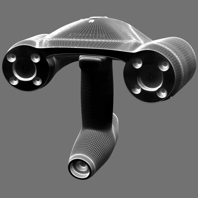 portable laser scanner 3d model