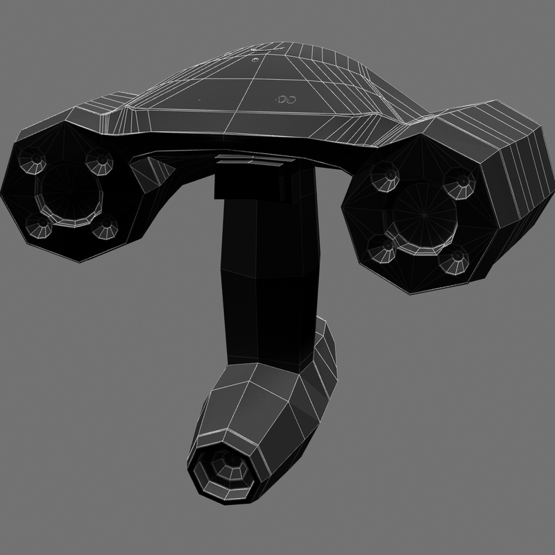 portable laser scanner 3d model