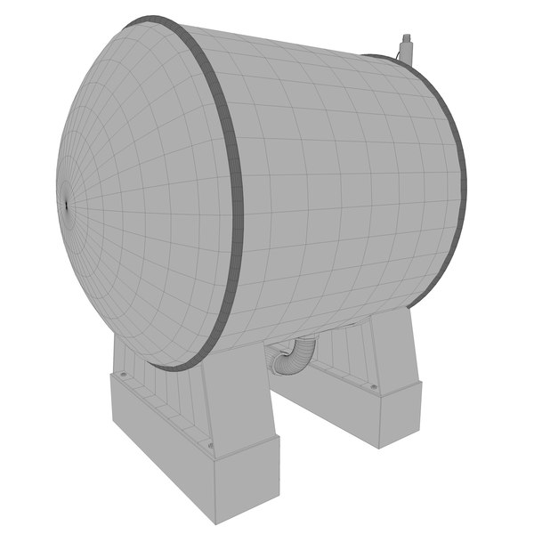 3d model of industrial roof tops