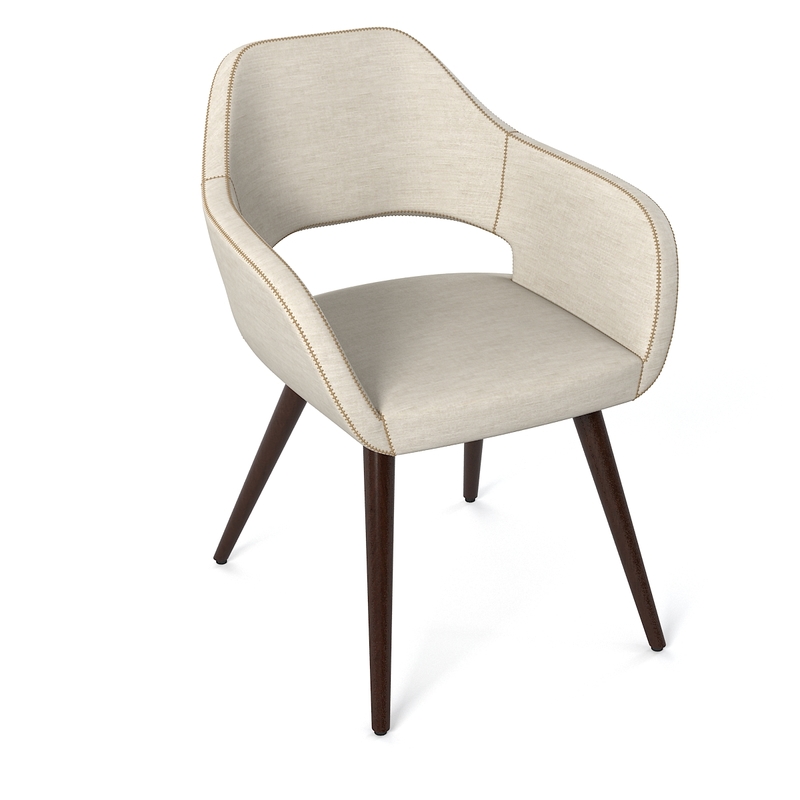 torre manu wood conical 3d model