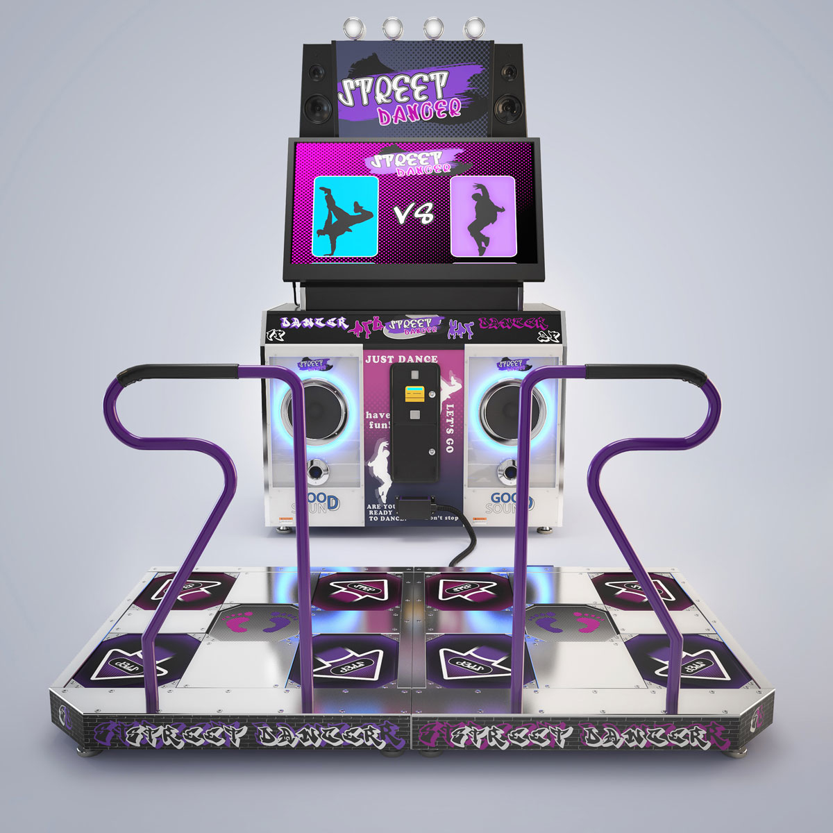 3ds max arcade dance street dancer