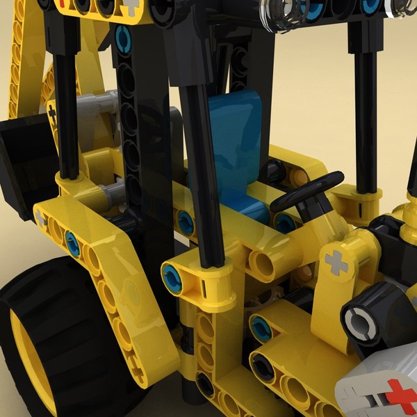 lego hoe 42004 3d 3ds