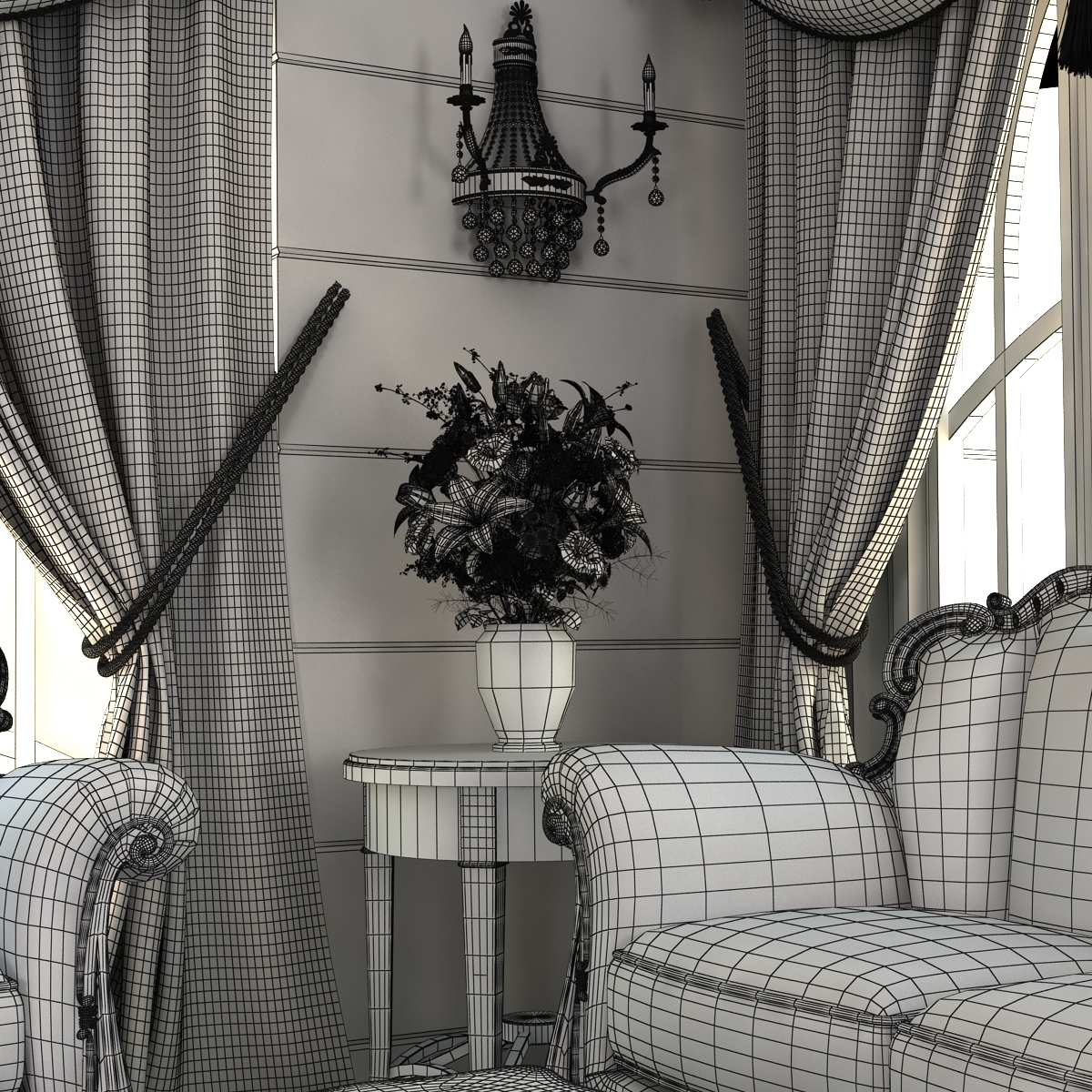 interior 3d max