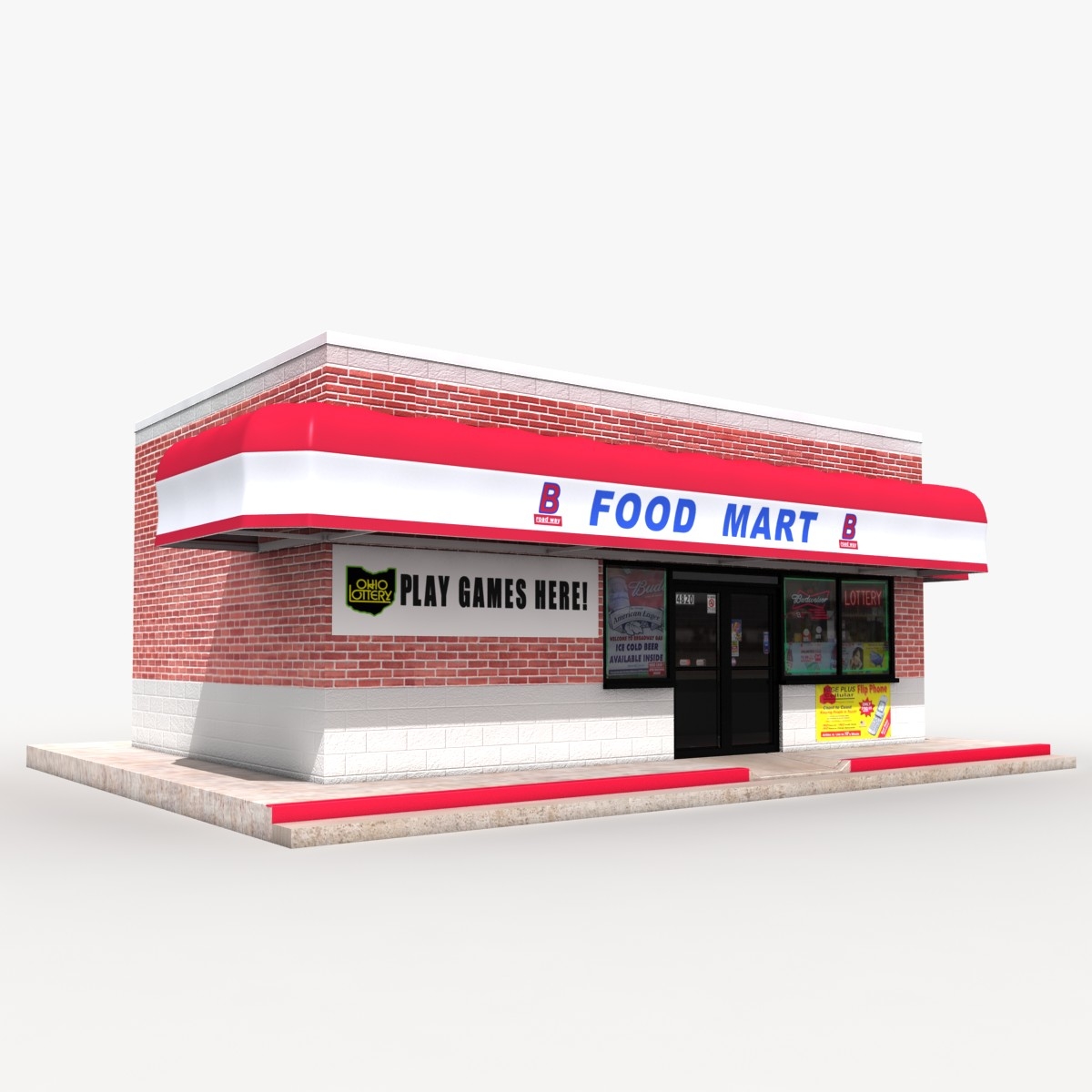 3d mini-mart 2