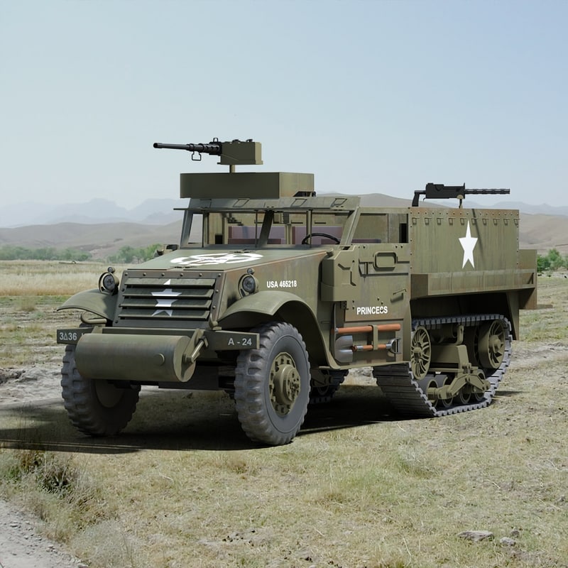 max ww2 m3 half track