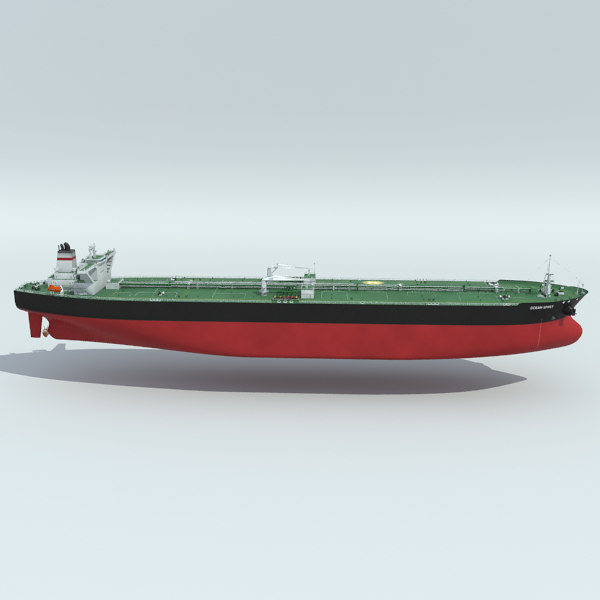 vlcc oil tanker 3d model