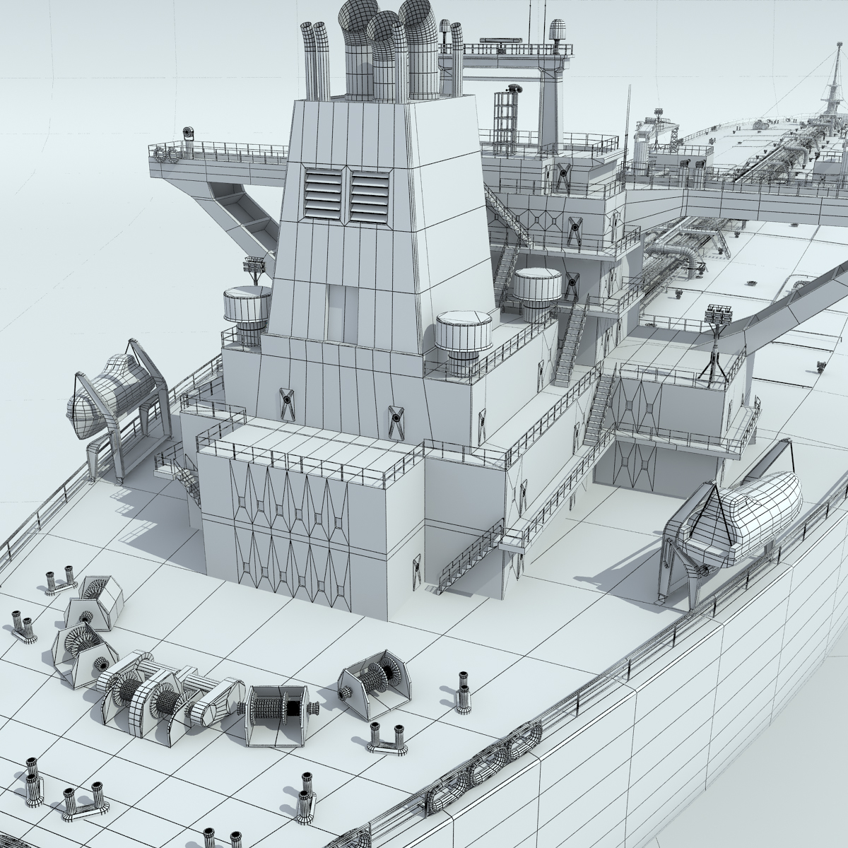 vlcc oil tanker 3d model