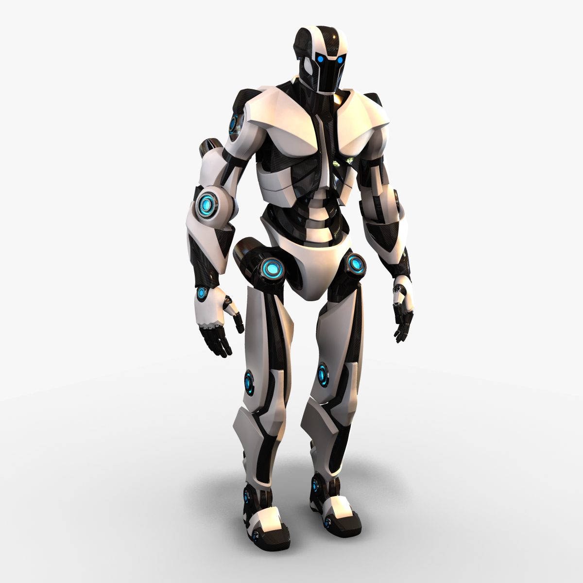maya humanoid robot rig