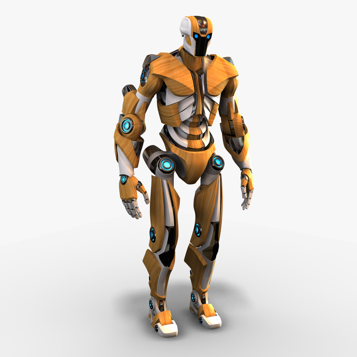 maya humanoid robot rig