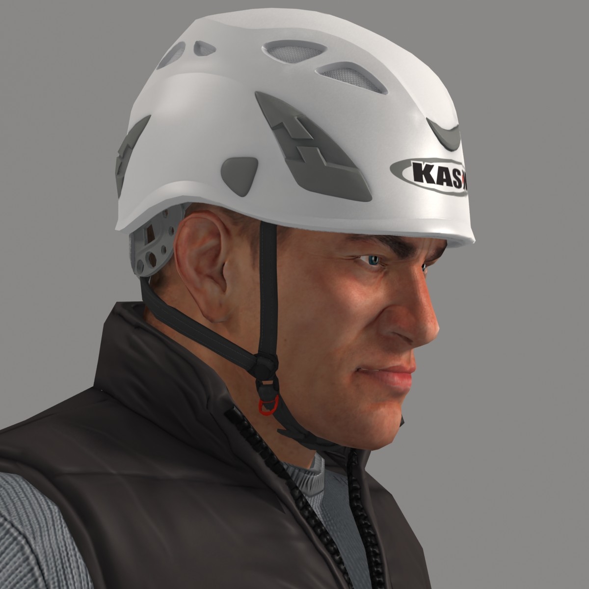 3d male workman man model