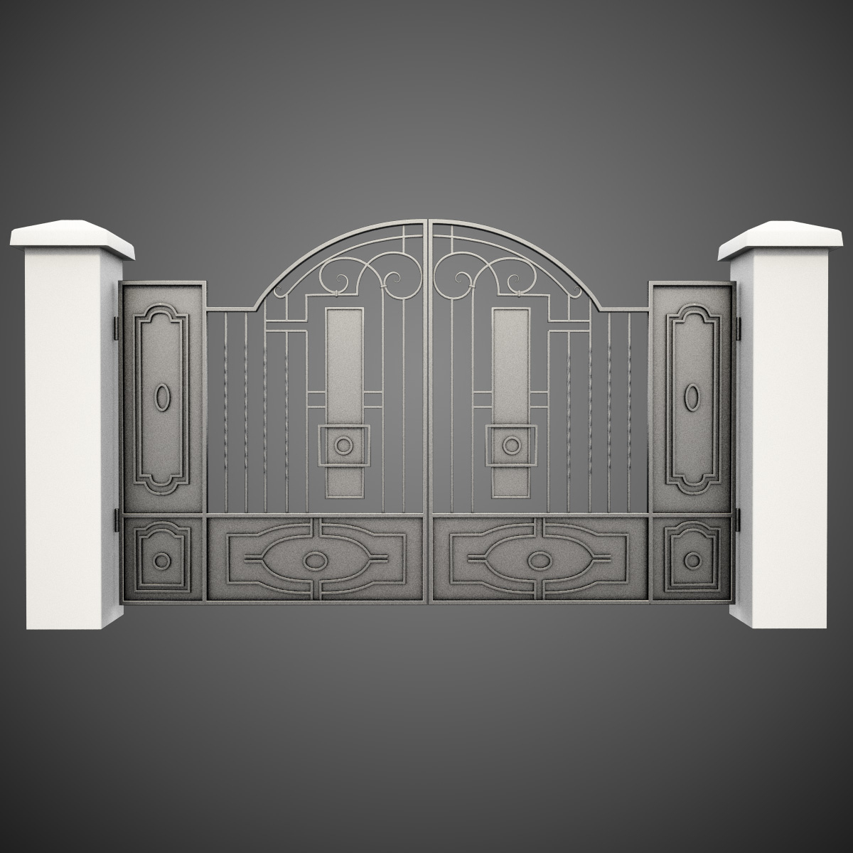 wrought iron gate max