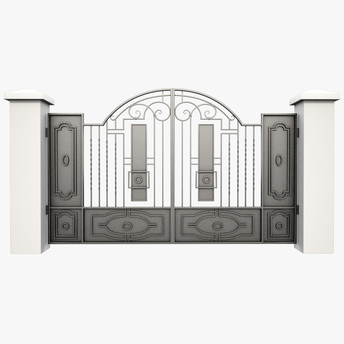 wrought iron gate max