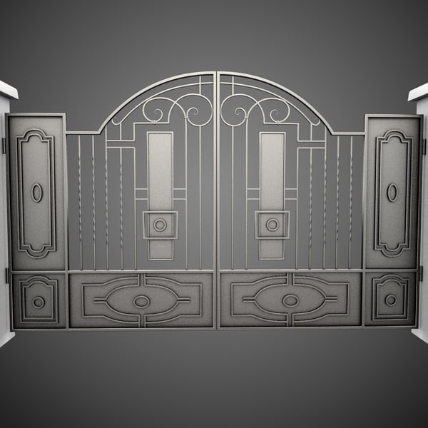 wrought iron gate max