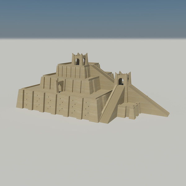 3ds ziggurat pyramid