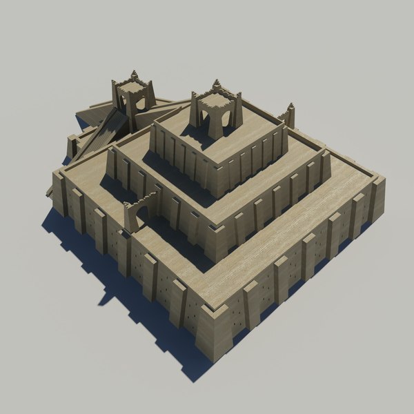 3ds ziggurat pyramid