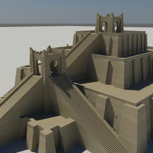 3ds ziggurat pyramid